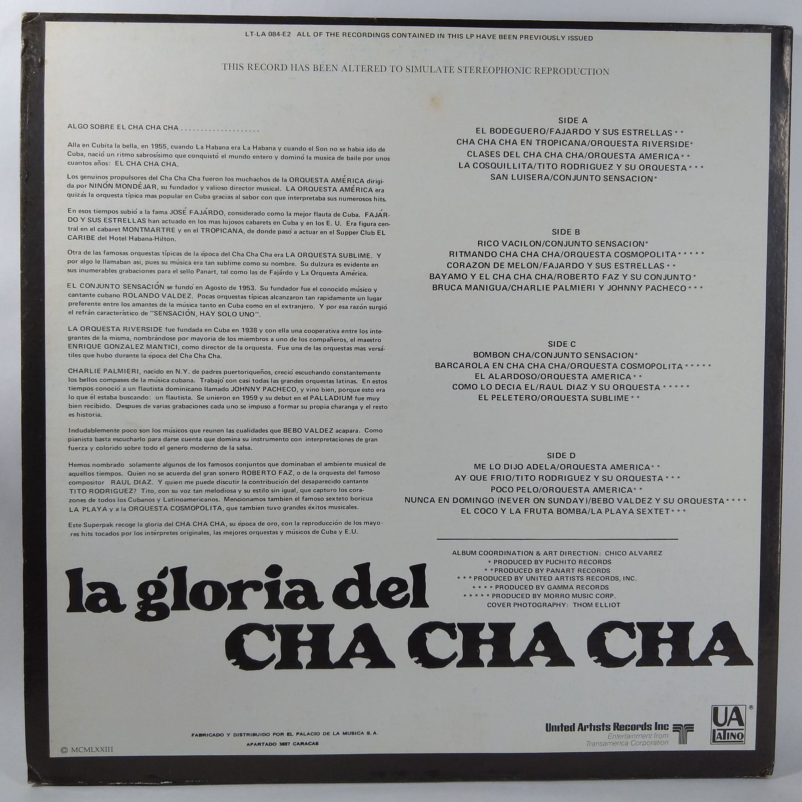 Varios – La Gloria del Cha Cha Cha (Doble) – Sonero Colombia