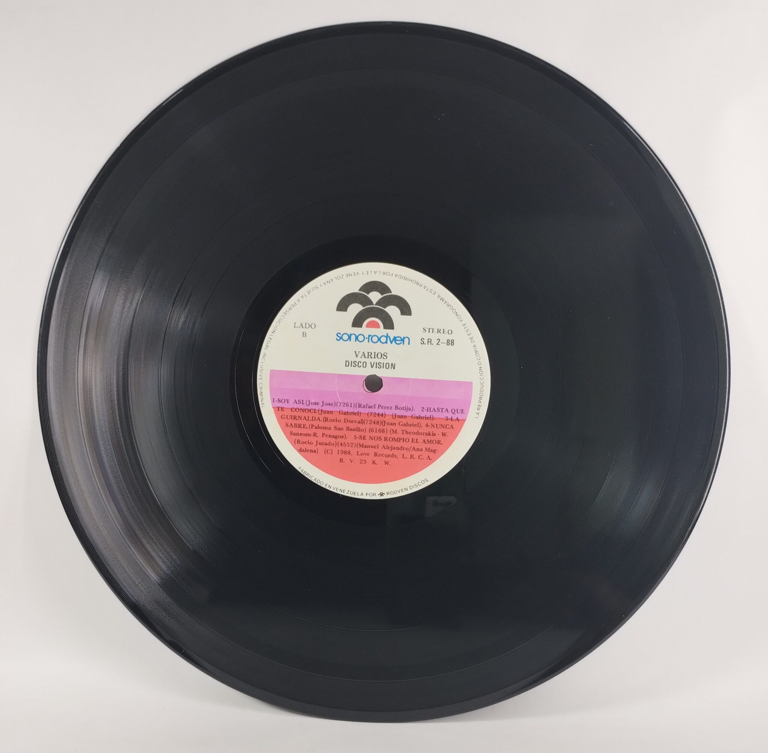 Varios Disco Vision – Sonero Colombia
