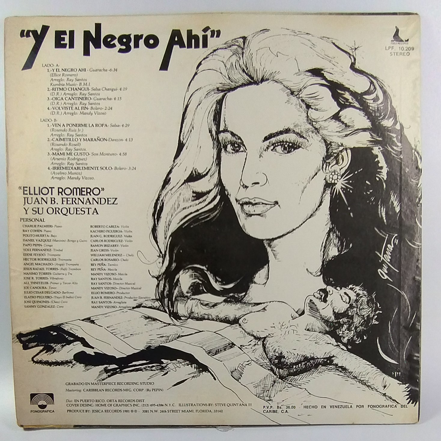 Elliot Romero – Y El Negro Ahi – Sonero Colombia