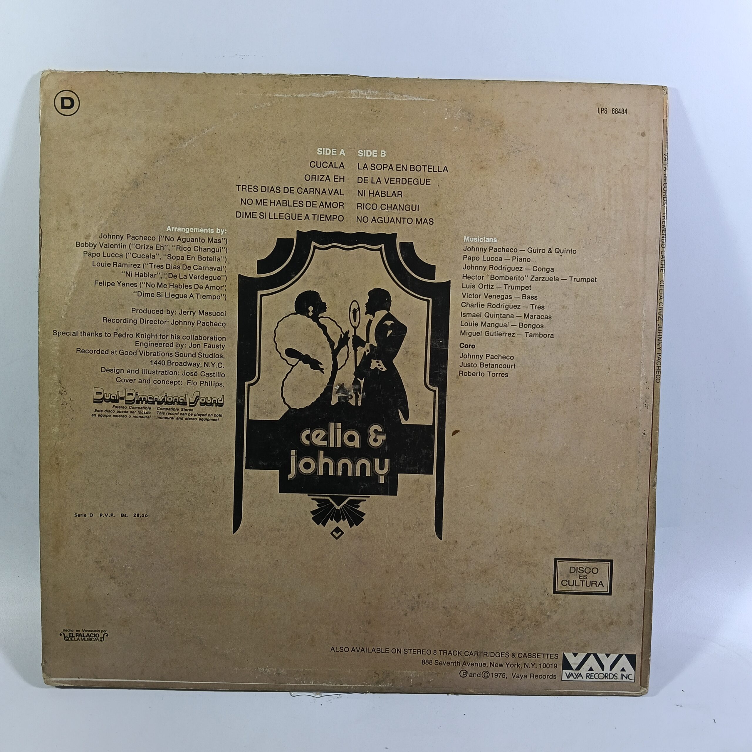 Celia Cruz & Johnny – Tremendo Cache – Sonero Colombia